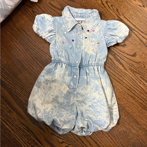 One Pieces | Stylish Kids Denim Romper Blue | Poshmark